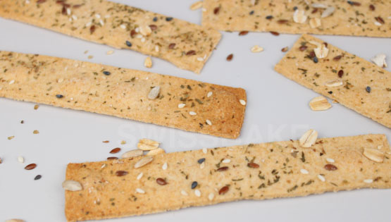 Herb and Grain Lavash Sticks Recipe | SwissBake